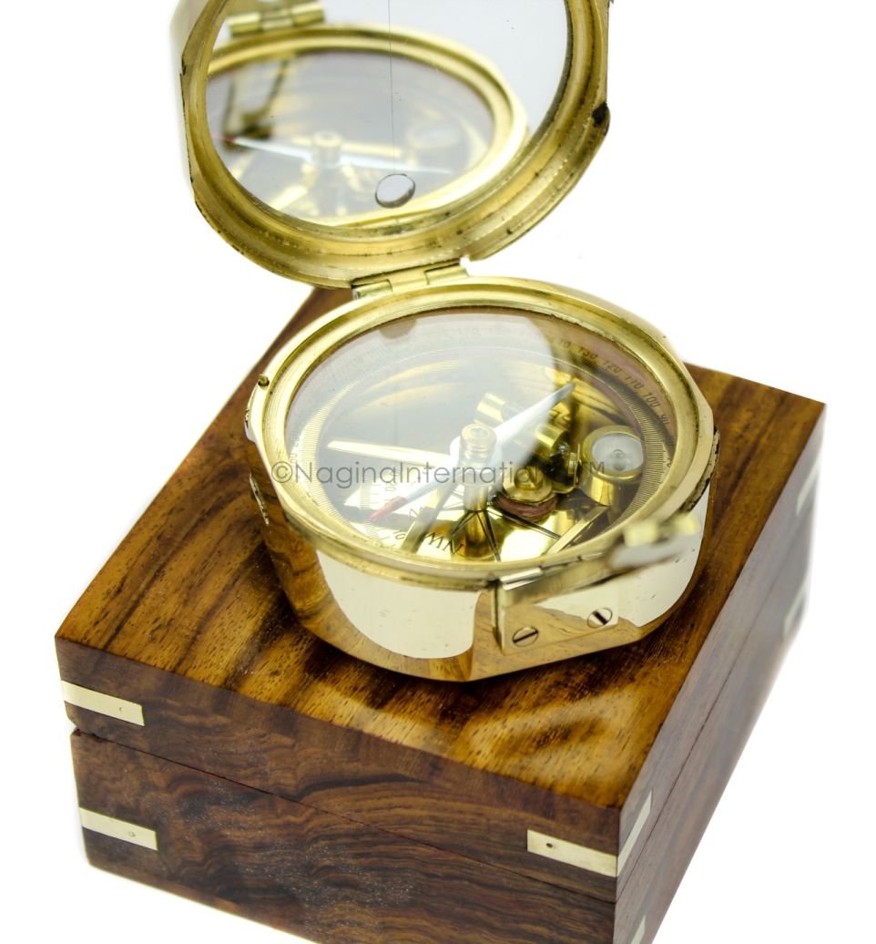 3” Brunton Compass With Storage Box – Nagina International